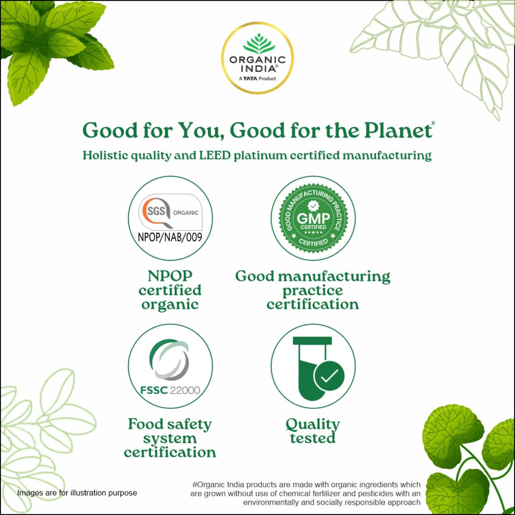 Organic India Triphala antioxidant benefits