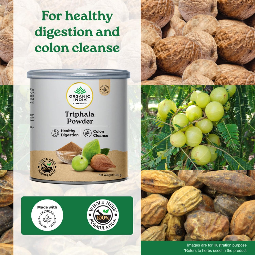 Organic India Triphala for detox
