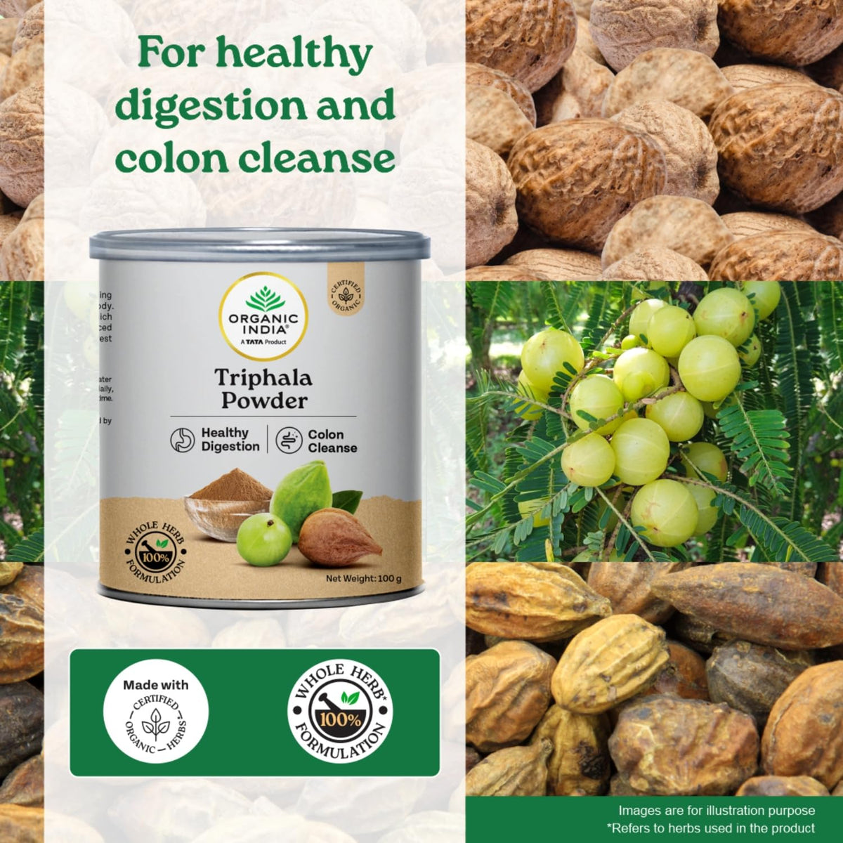 Organic India Triphala for detox