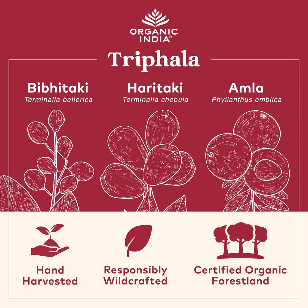 Organic India Triphala for overall wellness