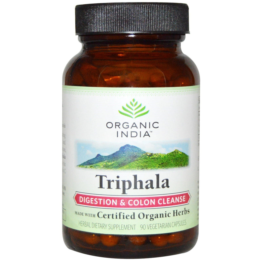 Organic India Triphala vegetarian capsules