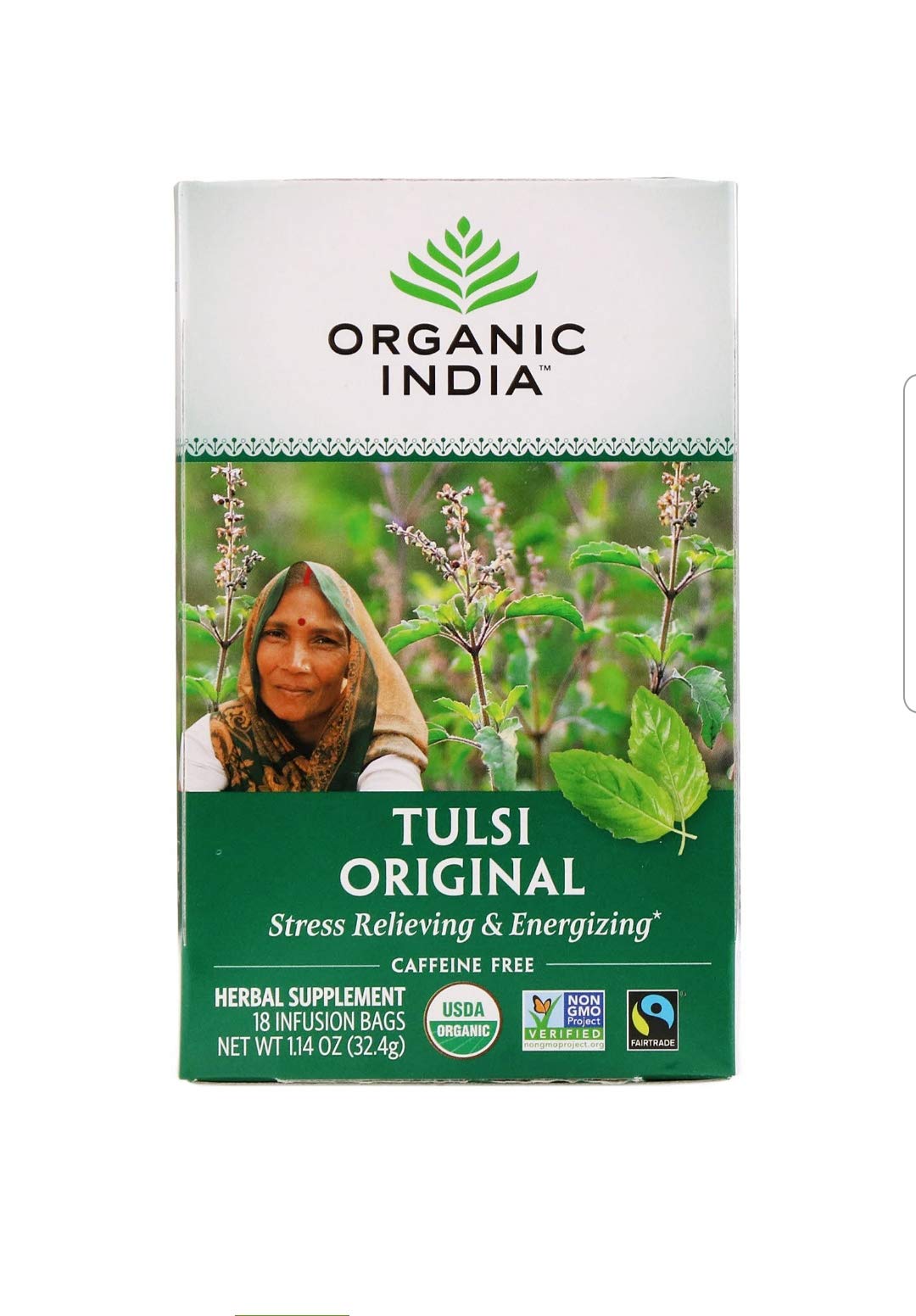 Organic India Tulsi herbal supplement benefits