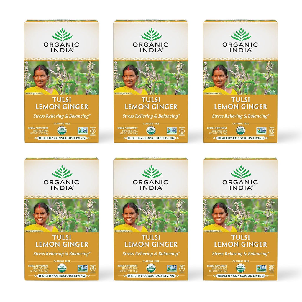 Organic India Tulsi herbal tea bags