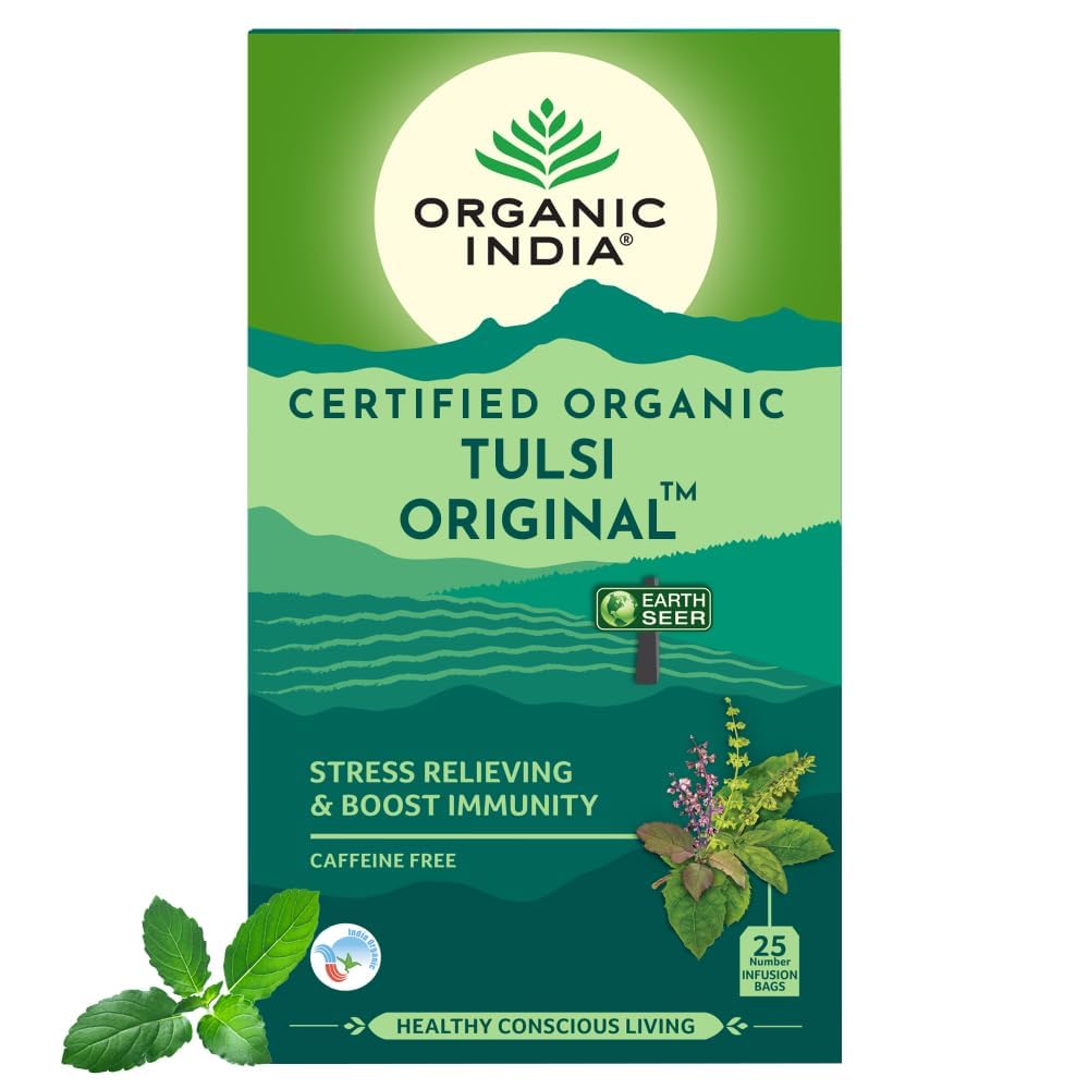 Organic India Tulsi herbal tea bags