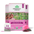 organic india tulsi sweet rose tea bags