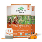 organic india tulsi turmeric chai tea bags