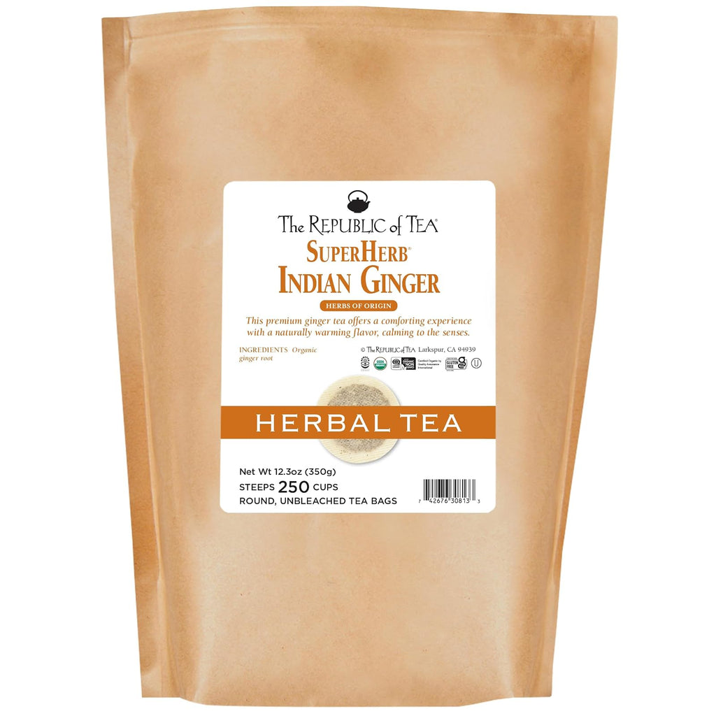 organic Indian ginger tea bags