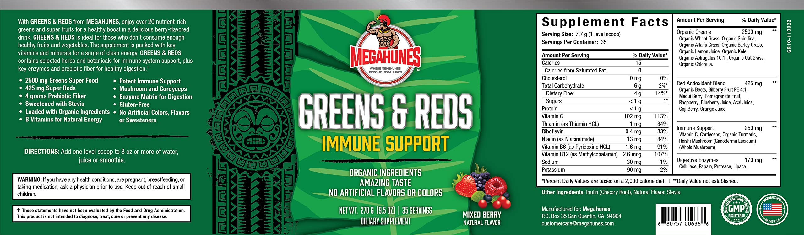 organic ingredients for better health