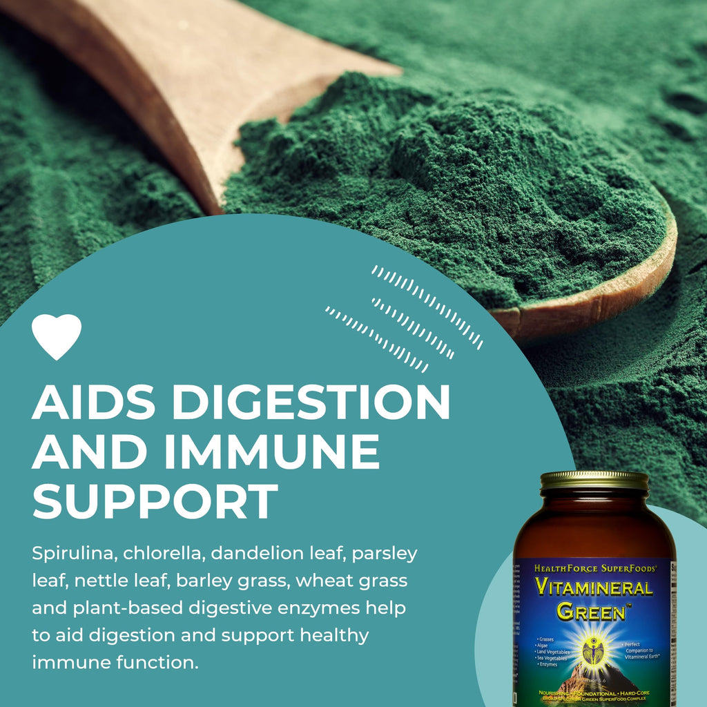 organic ingredients in blended vitamin supplements