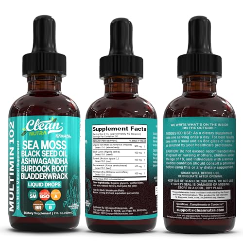 Organic ingredients in Clean Nutra drops