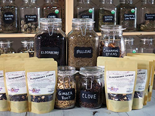 organic ingredients in elderberry syrup
