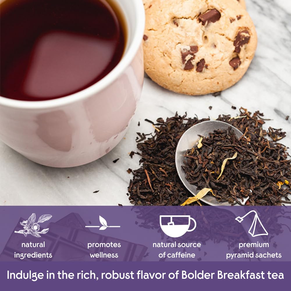 Organic ingredients in every sachet