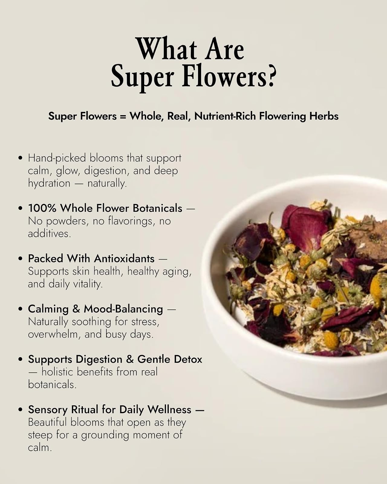 Organic ingredients in The-Qi Sleep Tea