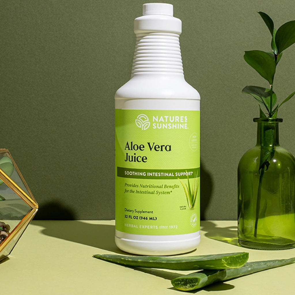 Organic inner leaf aloe vera concentrate