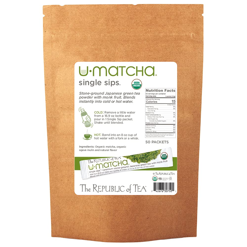 organic instant matcha tea