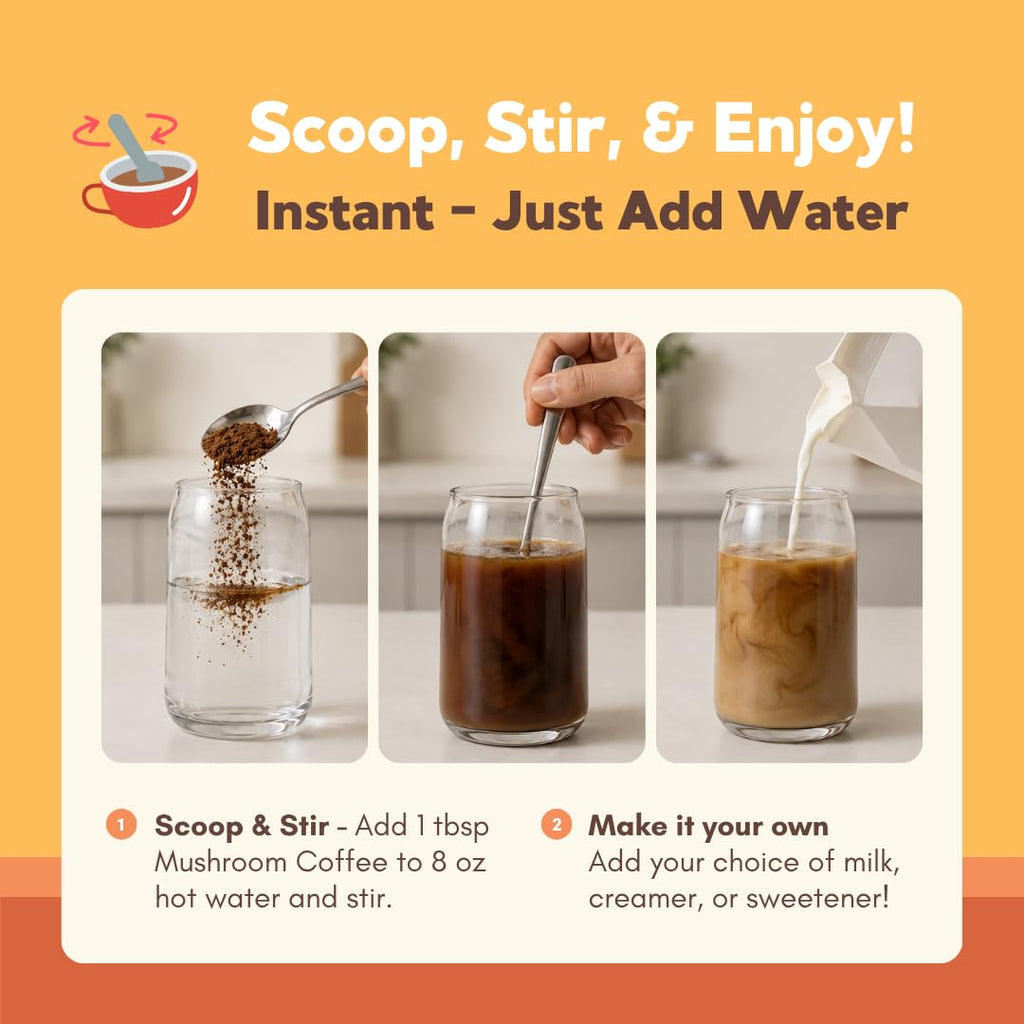organic instant mushroom coffee