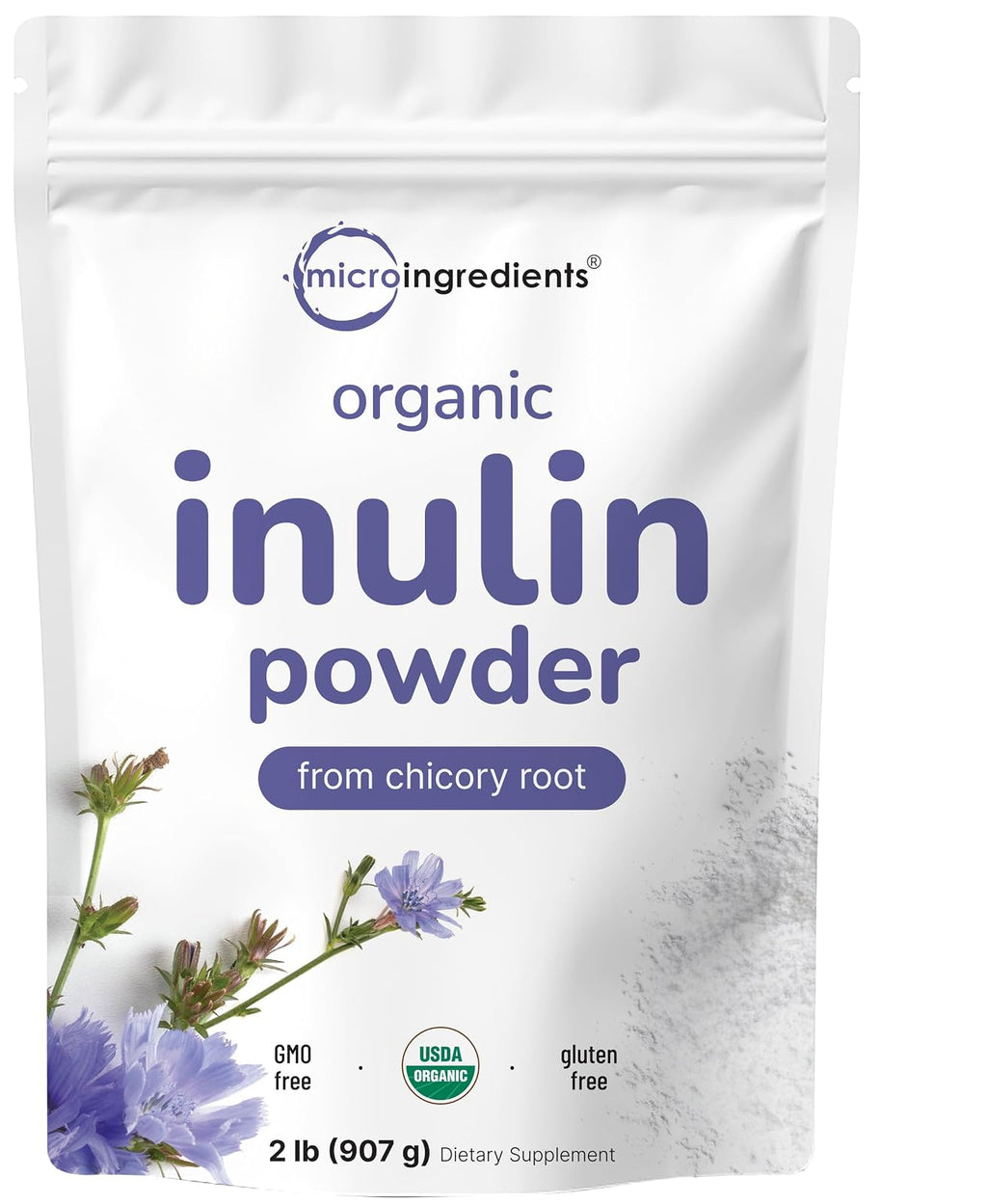 organic inulin fiber powder benefits
