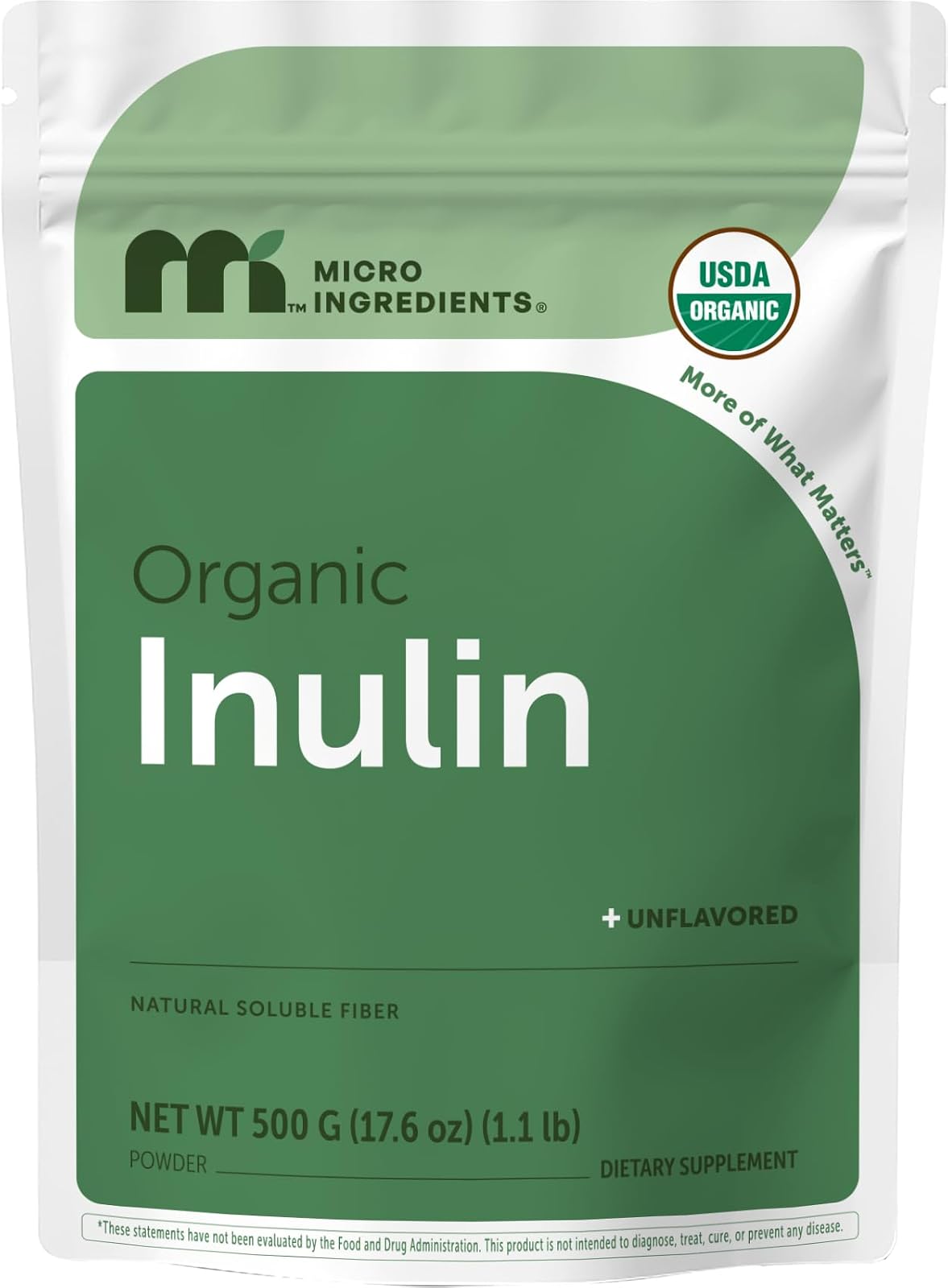 organic inulin powder for digestion