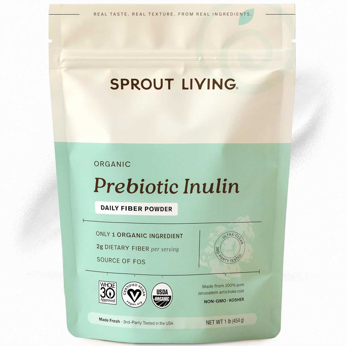 organic inulin prebiotic supplement
