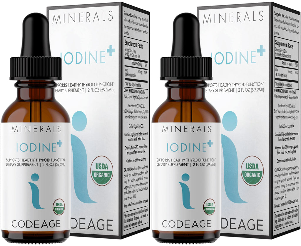 organic iodine drops for health