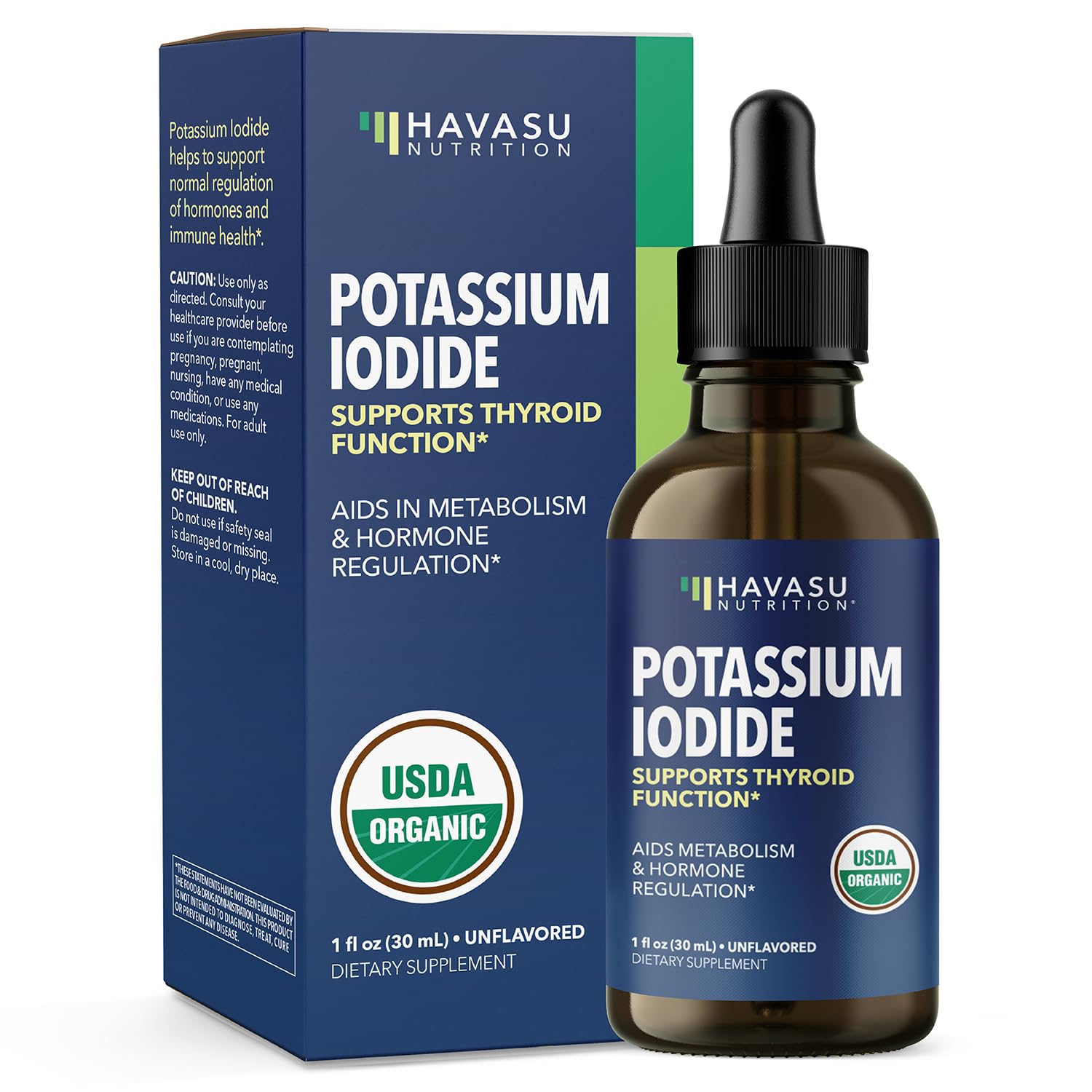 organic iodine liquid drops for thyroid
