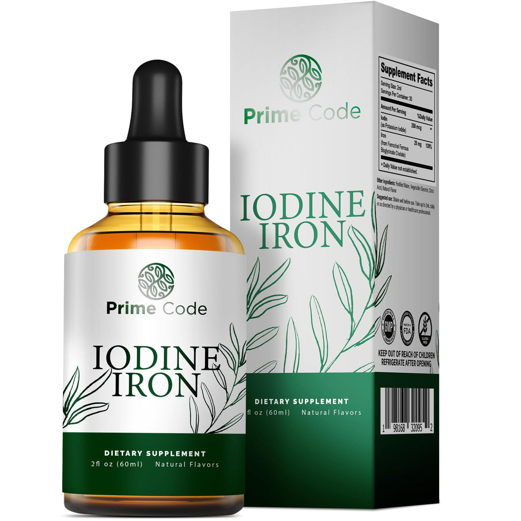 organic iodine liquid supplement drops