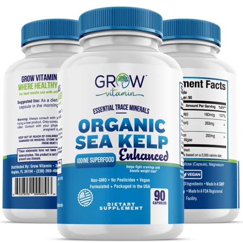 organic iodine supplement for health