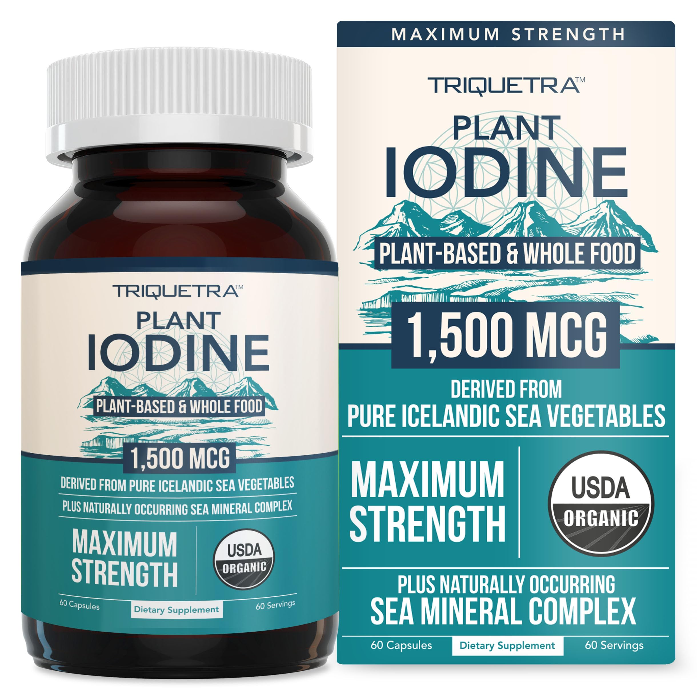 organic iodine supplement for health