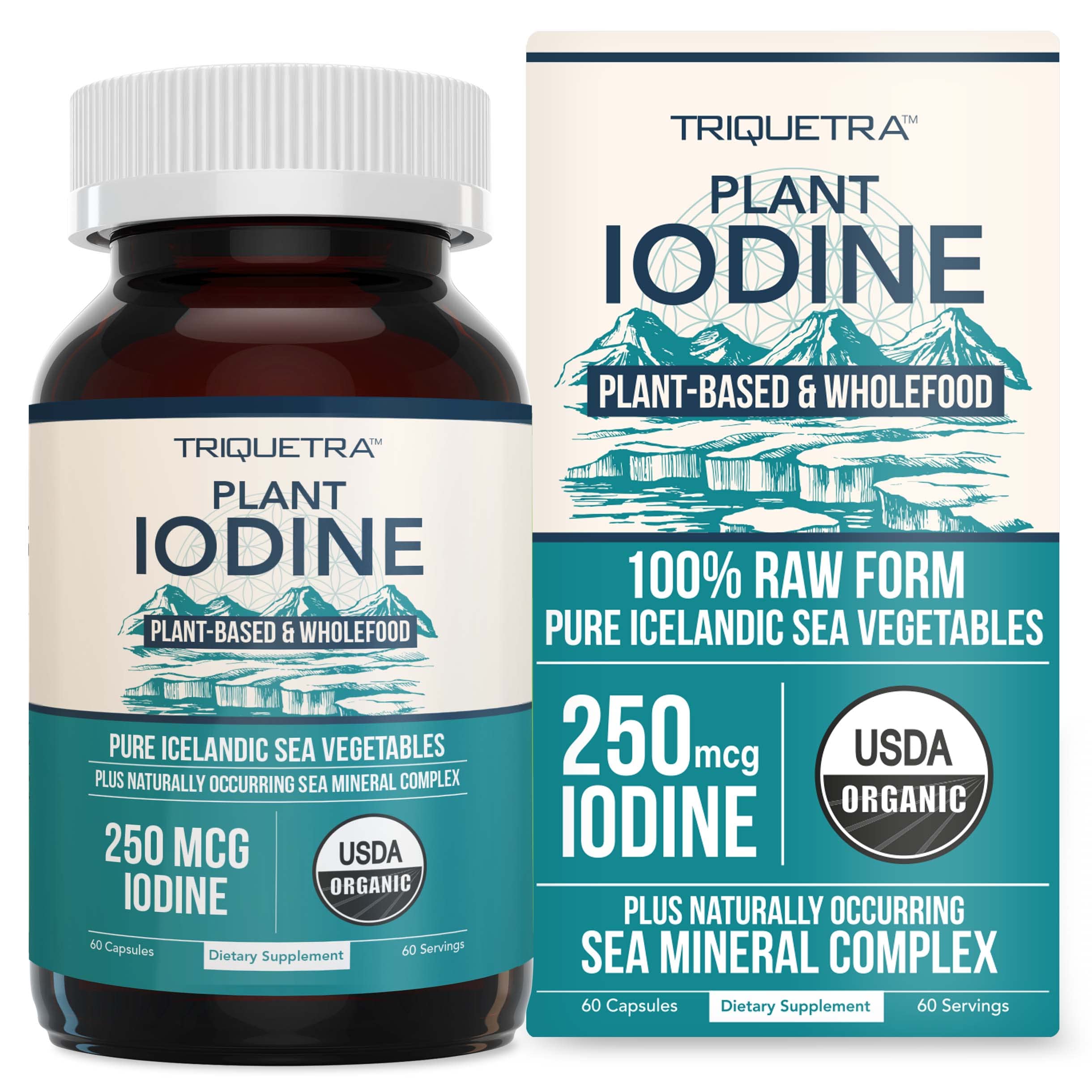 organic iodine supplement for health