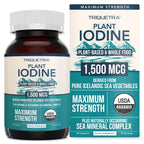 Organic iodine supplement for thyroid health