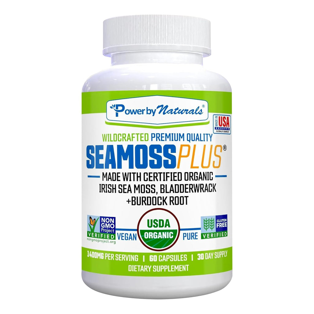 organic Irish sea moss capsules