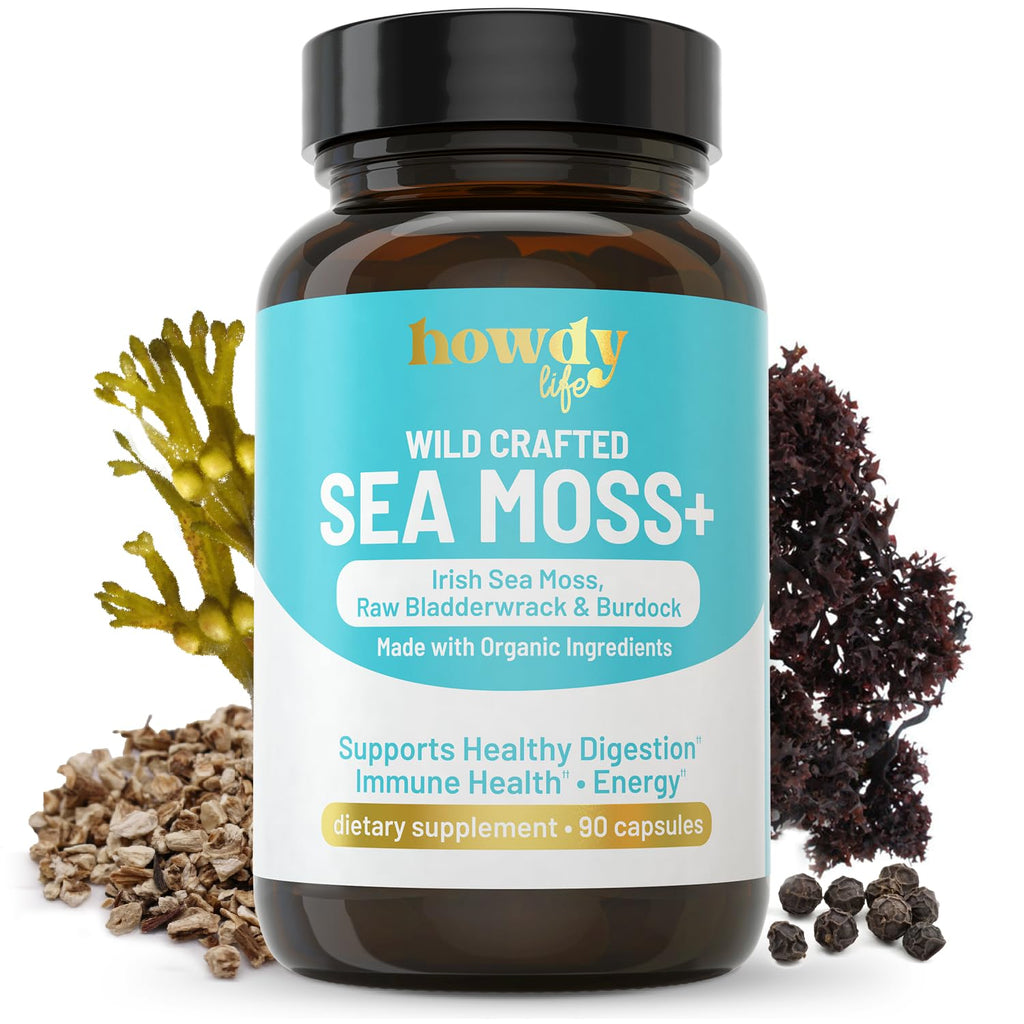 organic Irish sea moss capsules