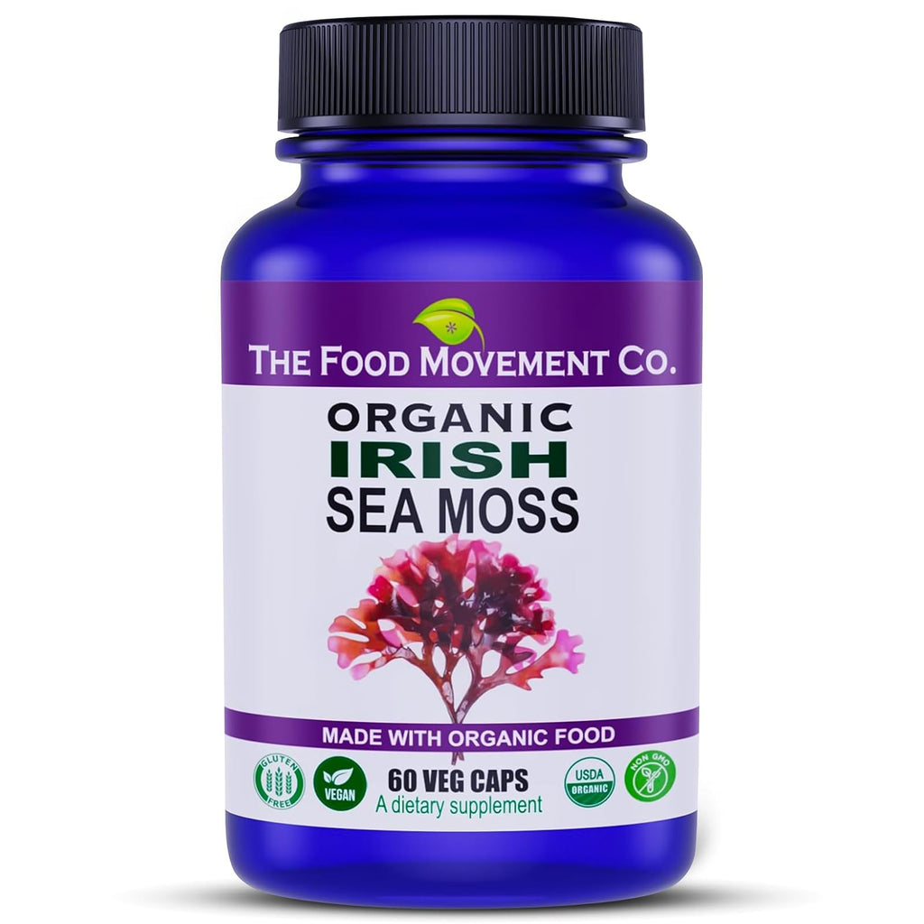 organic Irish sea moss capsules