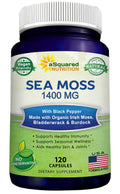 organic Irish sea moss capsules