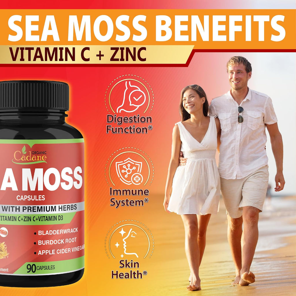 Organic Irish Sea Moss for wellness
