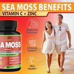 Organic Irish Sea Moss for wellness