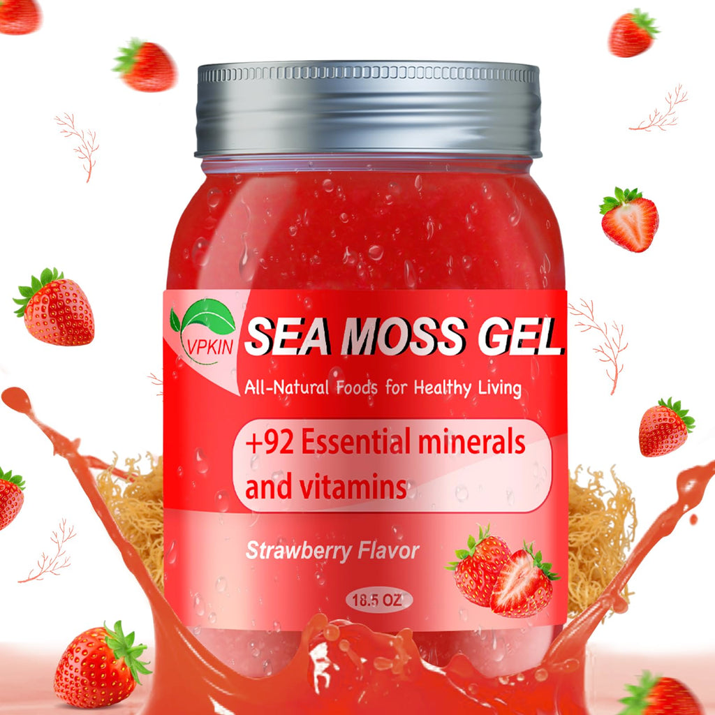Organic Irish Sea Moss Gel benefits