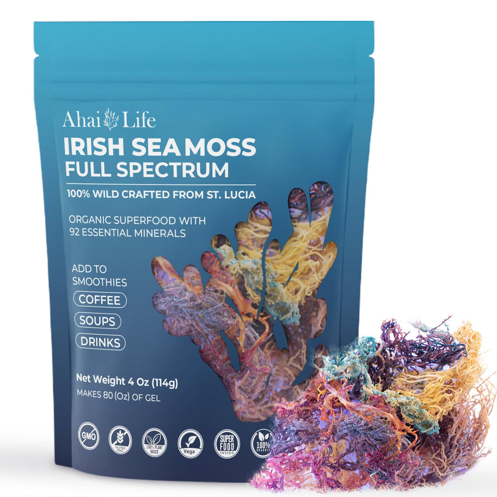 organic Irish sea moss gel