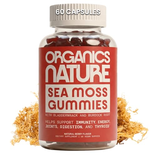 organic Irish sea moss gummies