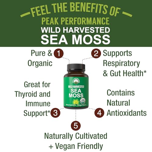 Organic Irish sea moss supplement