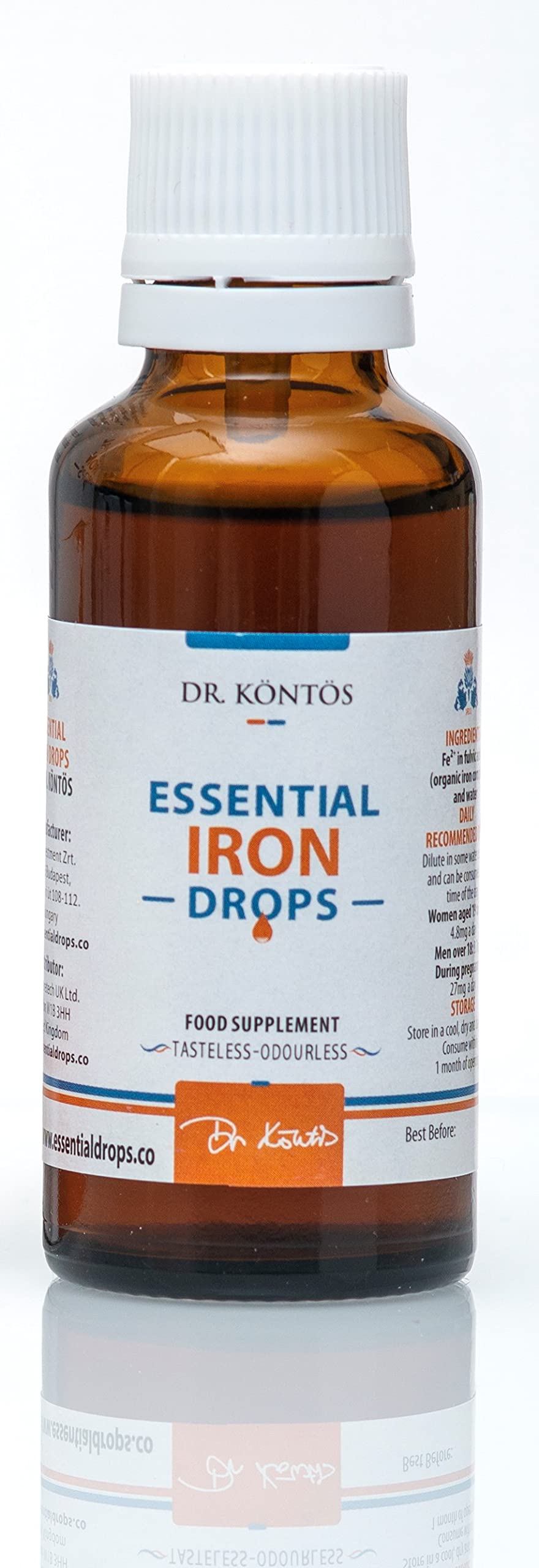 organic iron drops for energy