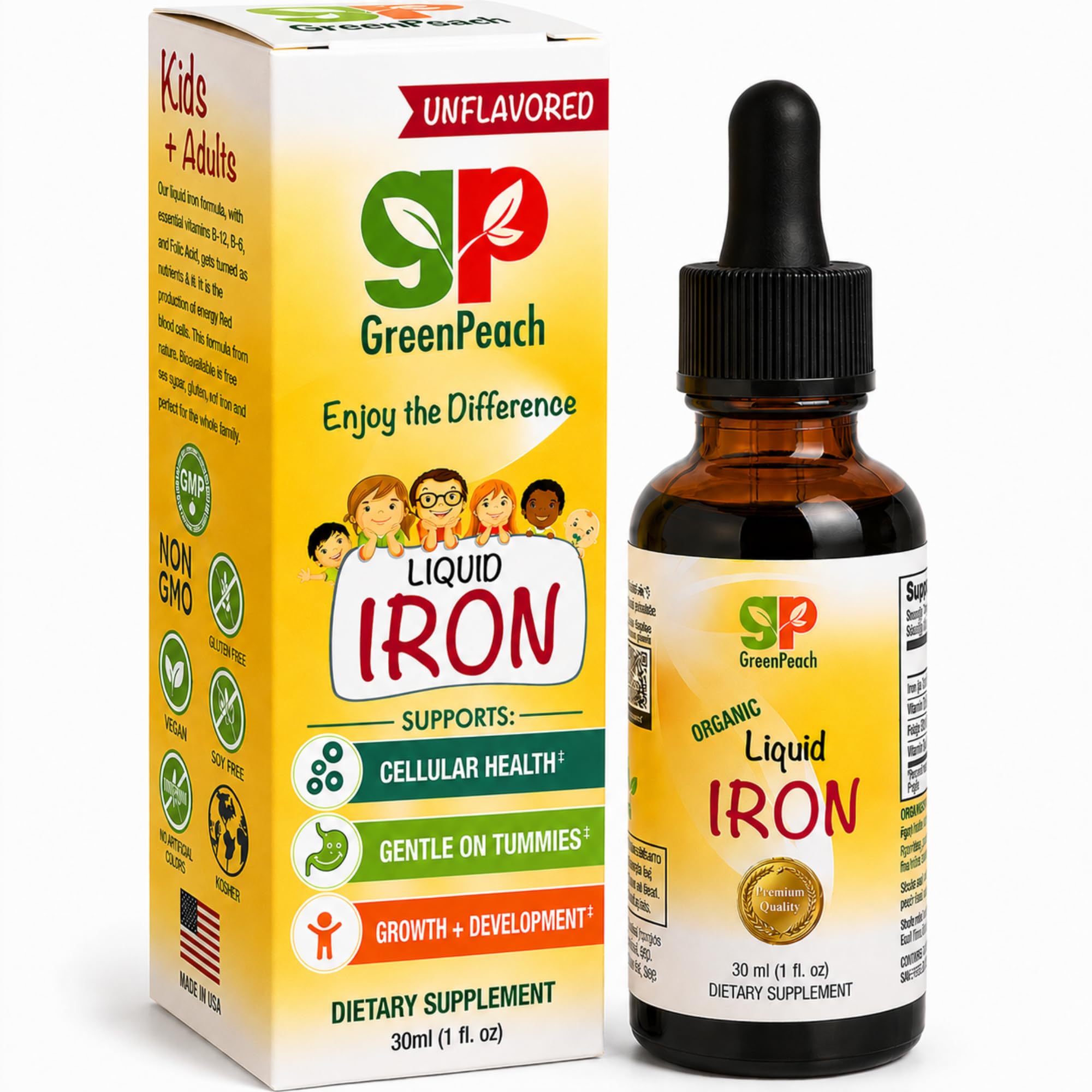 organic iron drops for toddlers