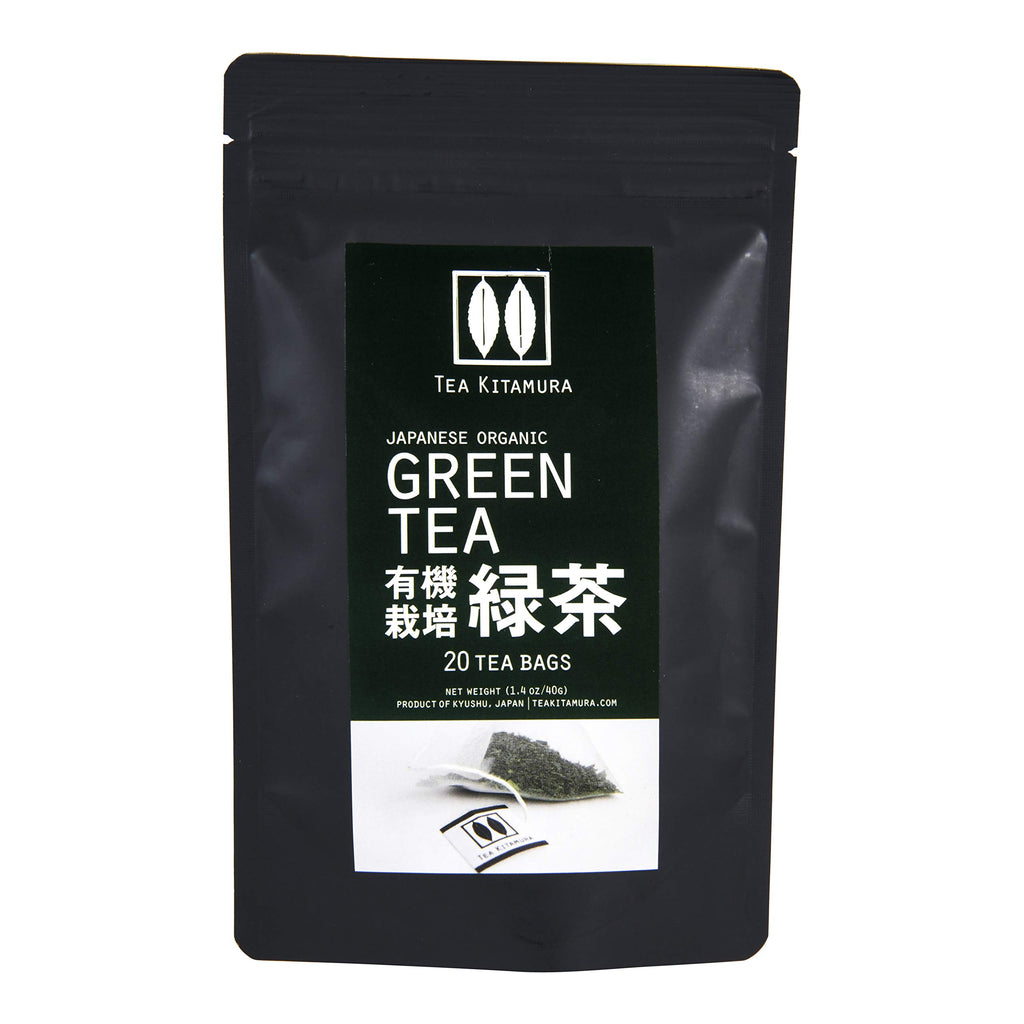 organic Japanese green tea bags