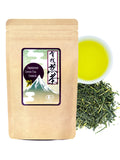 organic Japanese green tea leaves