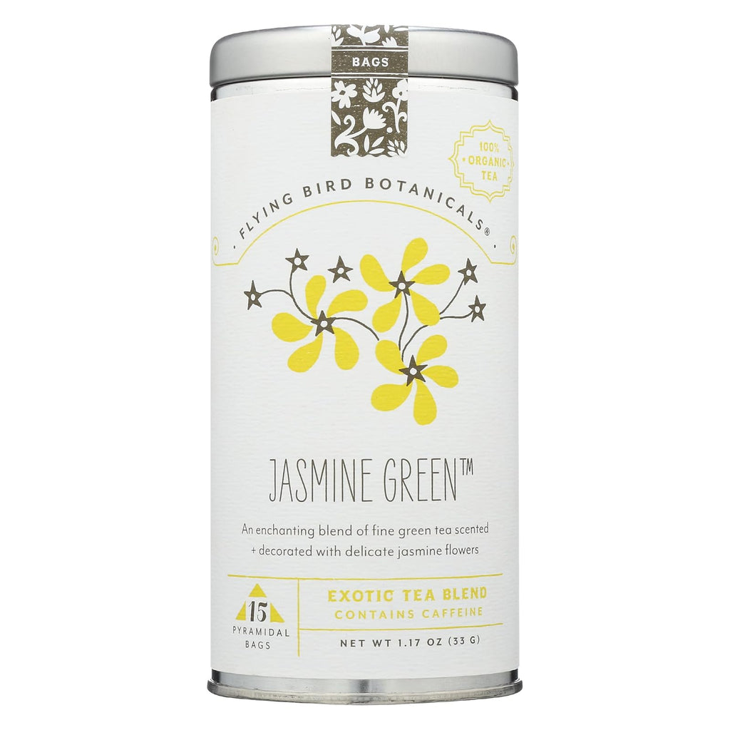 organic jasmine green tea bags