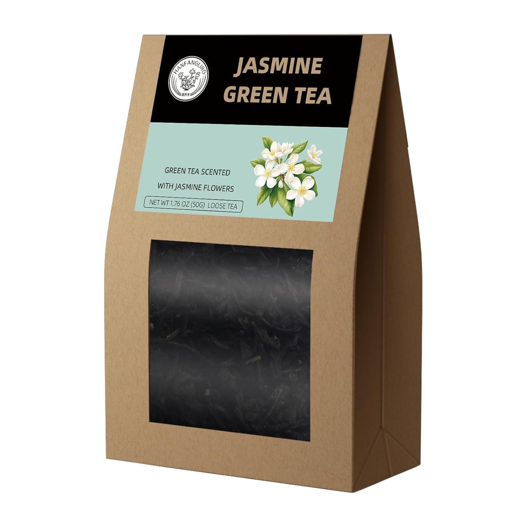 organic jasmine green tea loose leaf