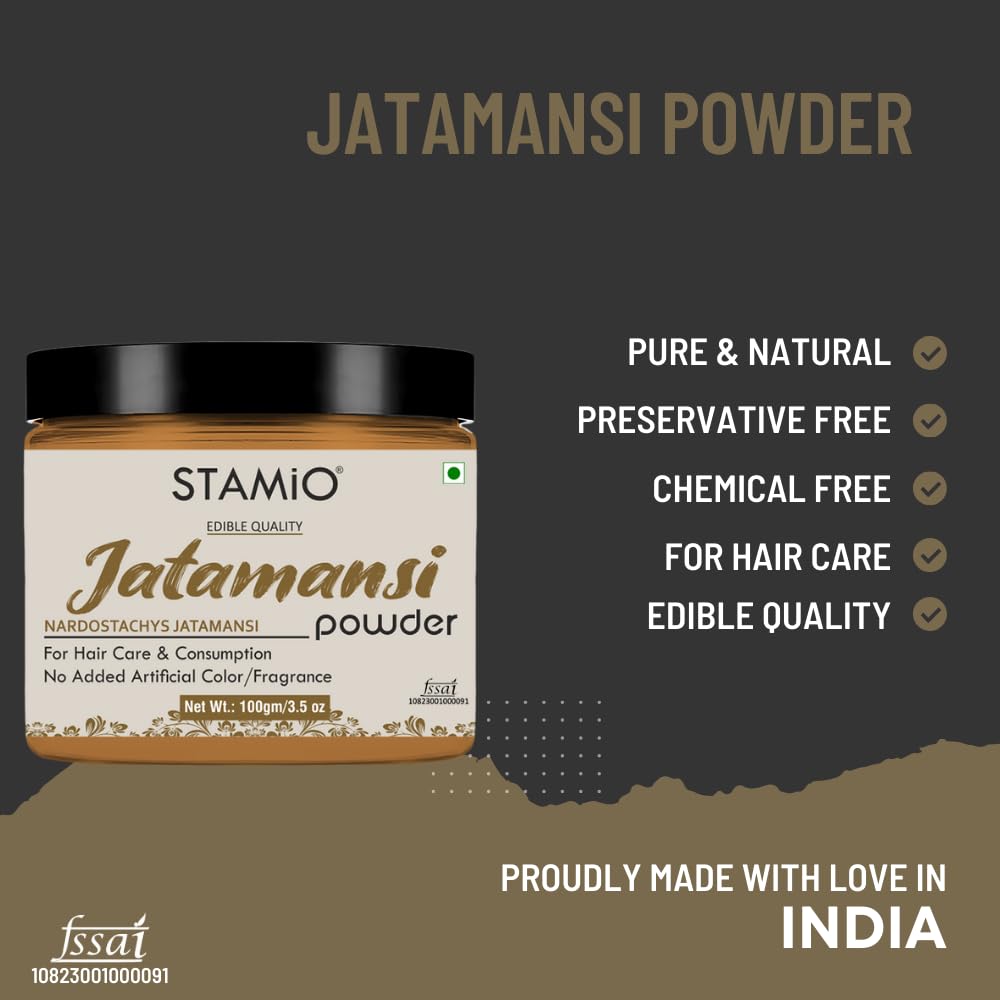 organic jatamansi powder for wellness