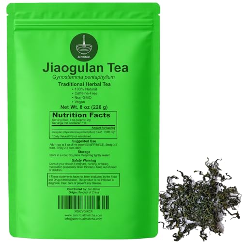 organic jiaogulan herbal tea loose leaf