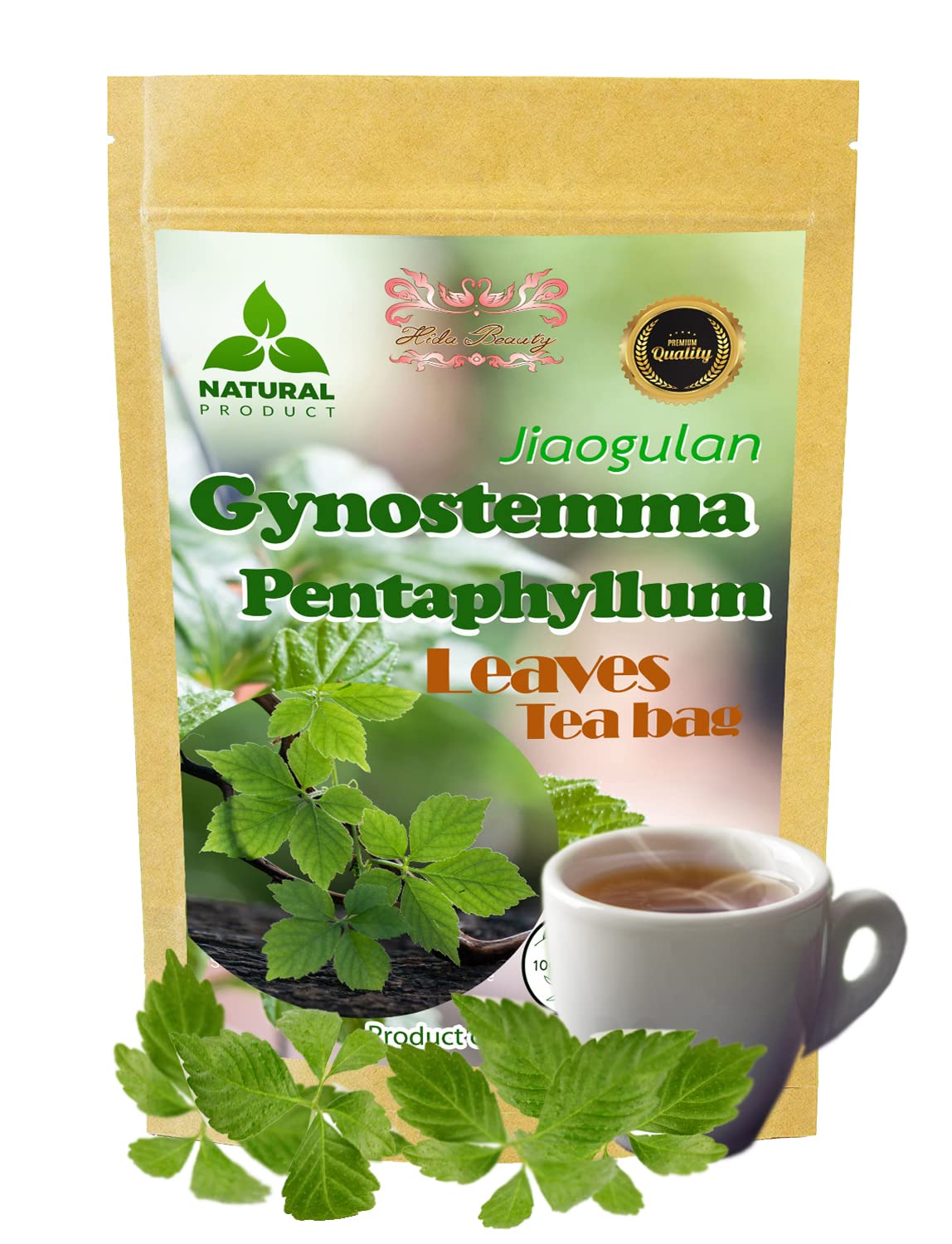 Organic Jiaogulan tea for relaxation