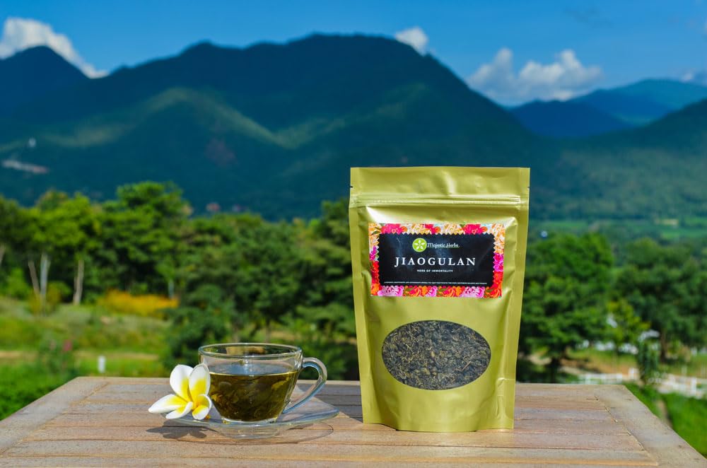 Organic Jiaogulan tea for wellness